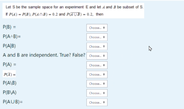 Solved Let S be the sample space for an experiment E and let | Chegg.com