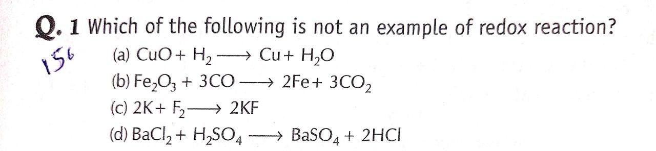 Solved 156 Q. 1 Which of the following is not an example of | Chegg.com