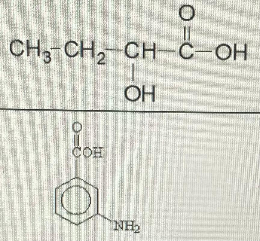 Solved CH3-CH2-CH-C-OH - OH O=0 COH NH2 | Chegg.com