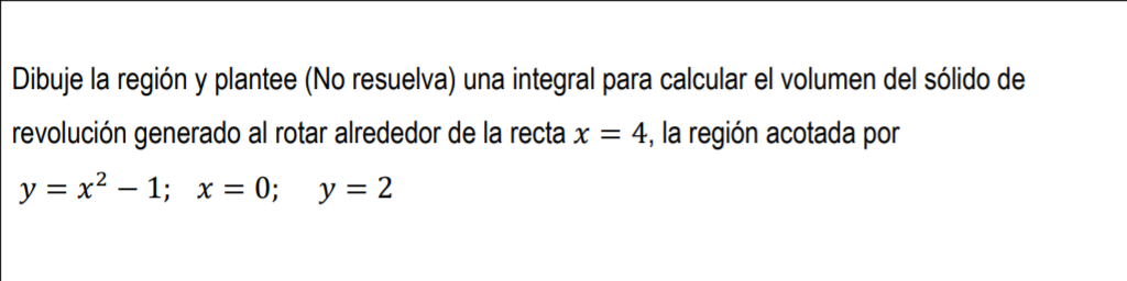 Solved draw the region and present an integral (do not | Chegg.com