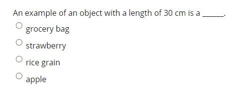 Solved An example of an object with a mass of 1 kilogram | Chegg.com