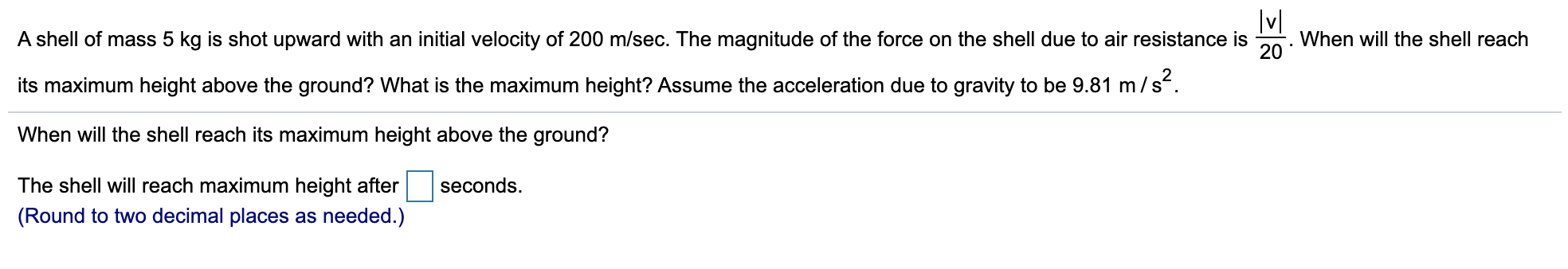 Solved A 500-lb object is released from rest 600 ft above | Chegg.com