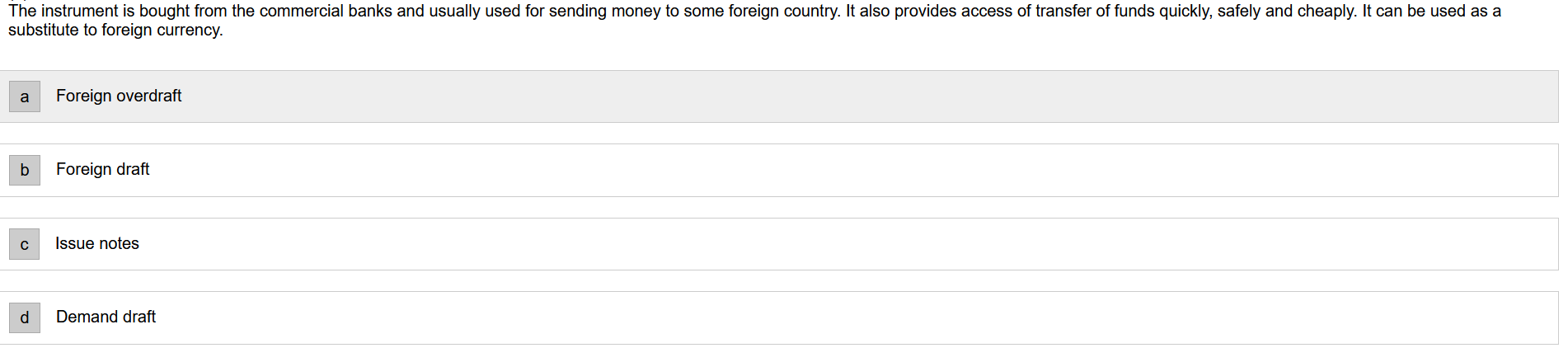 Solved substitute to foreign currency. Foreign overdraft | Chegg.com