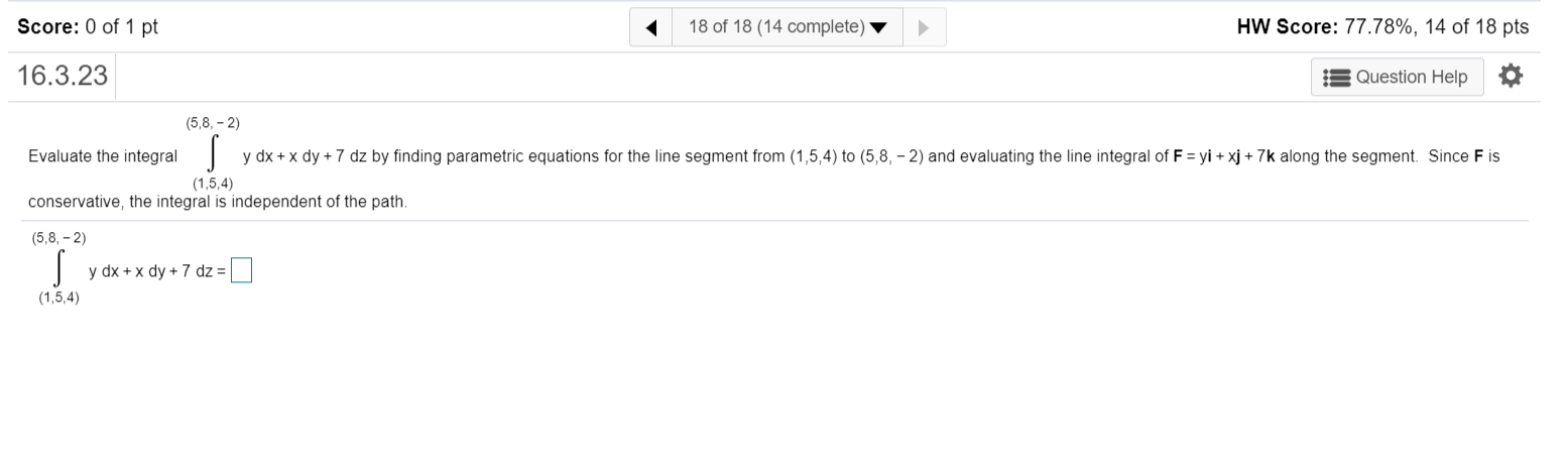 Solved Homework Hw 5 Save Score 0 Of 1 Pt 16 Of 18 14