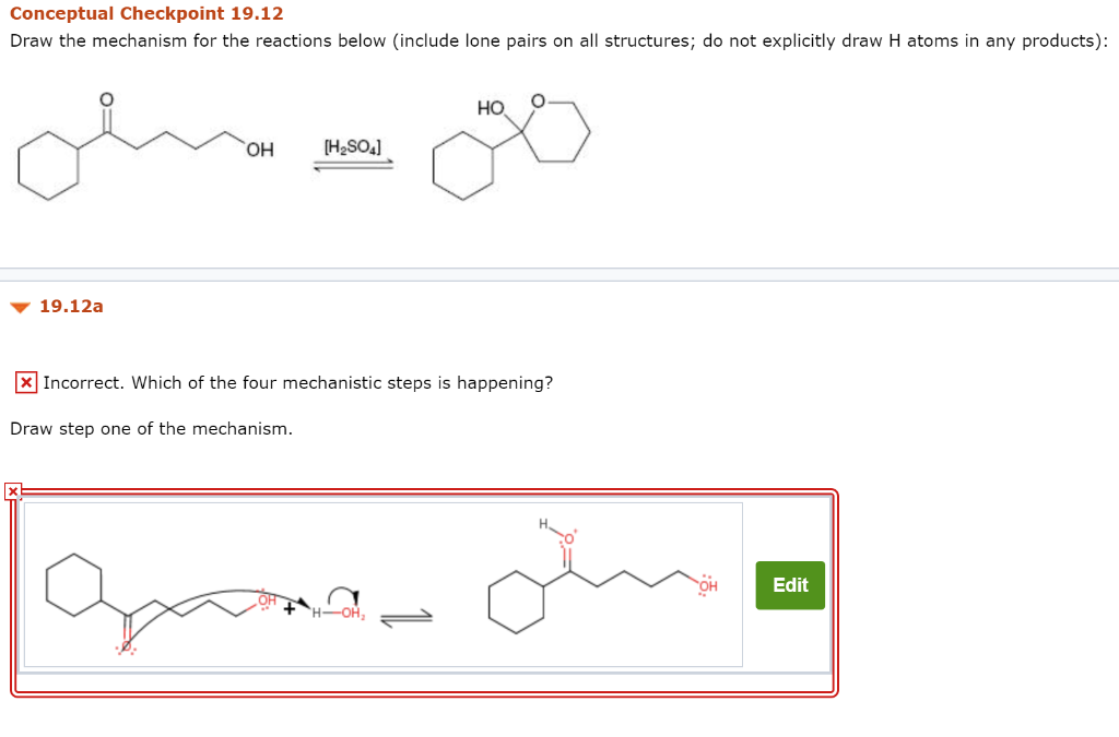 Solved Conceptual Checkpoint 19.12 Draw the mechanism for | Chegg.com