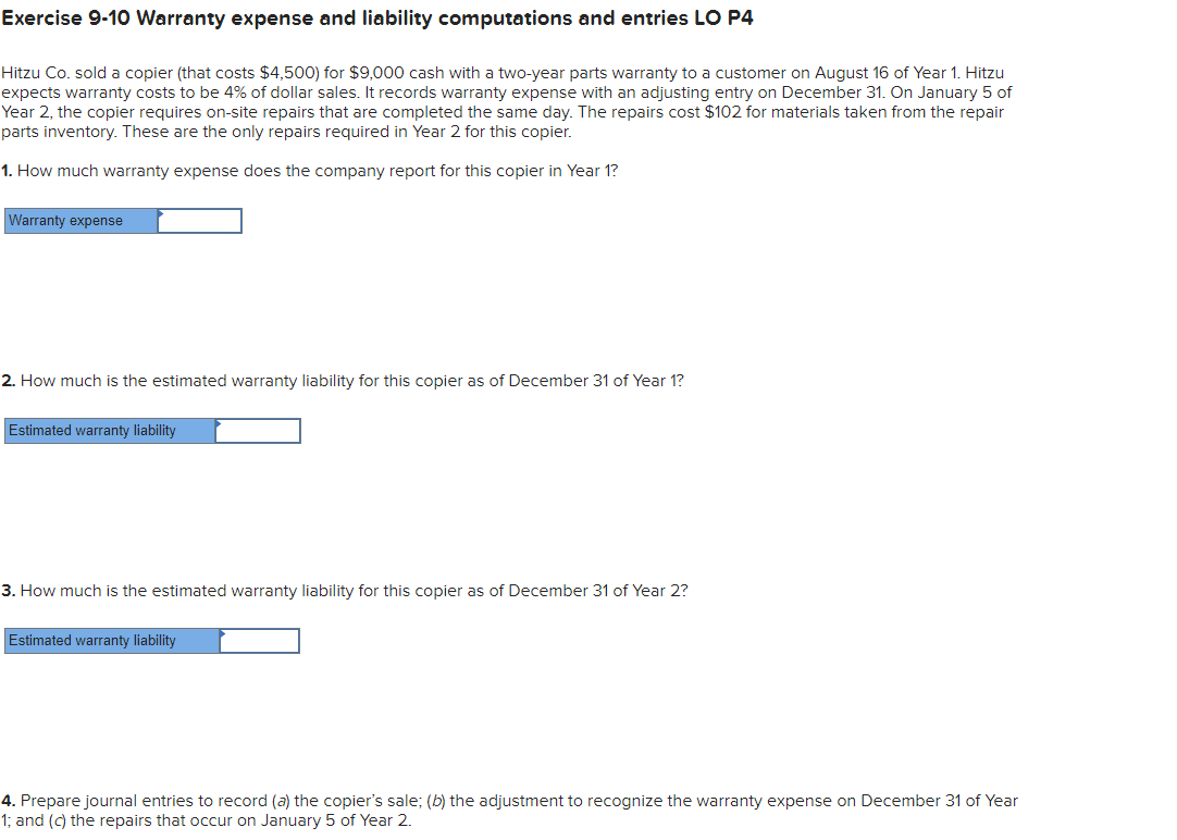 Solved View transaction list 1 Record the sale of a copier | Chegg.com