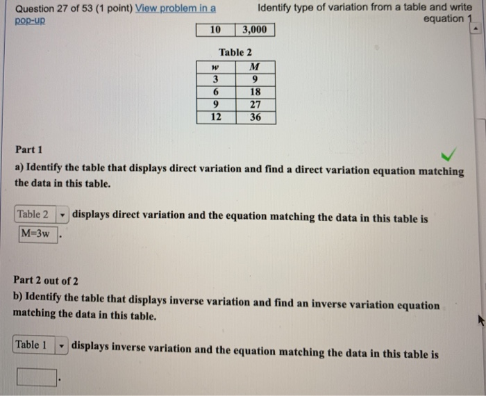 Solved Question 27 of 53 (1 point) View problem in a ROR-UP | Chegg.com