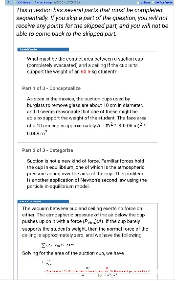 Solved This question has several parts that must be | Chegg.com