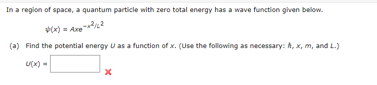 Solved A quantum particle in an infinitely deep square well | Chegg.com
