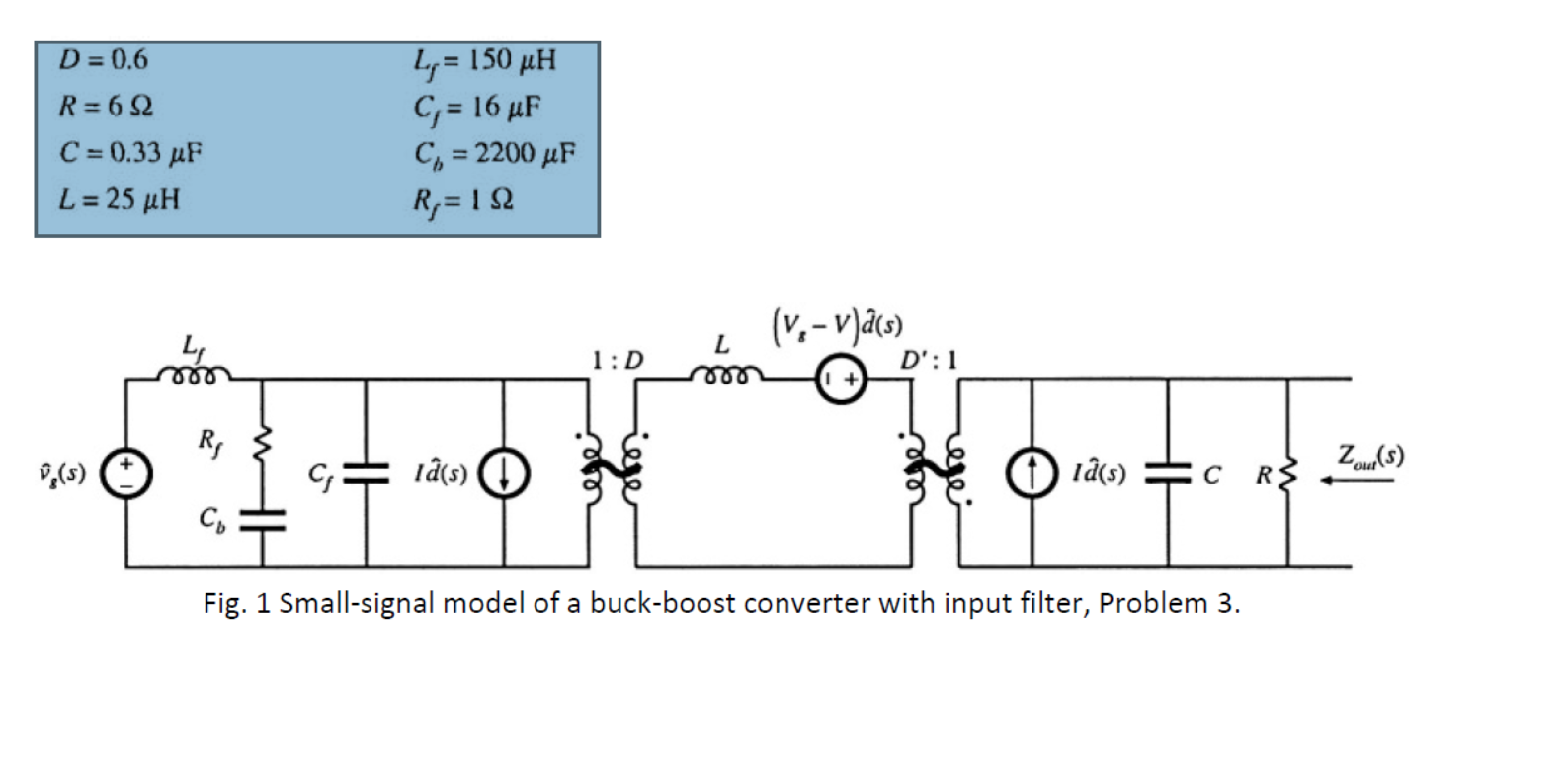 A Certain Open Loop Buck Boost Converter Contains An 