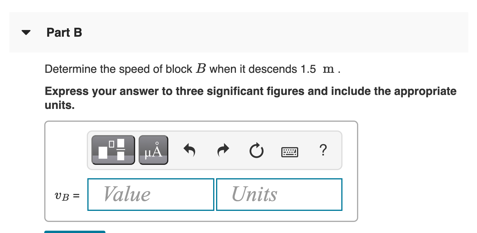 Solved Review The assembly consists of two blocks A and B | Chegg.com