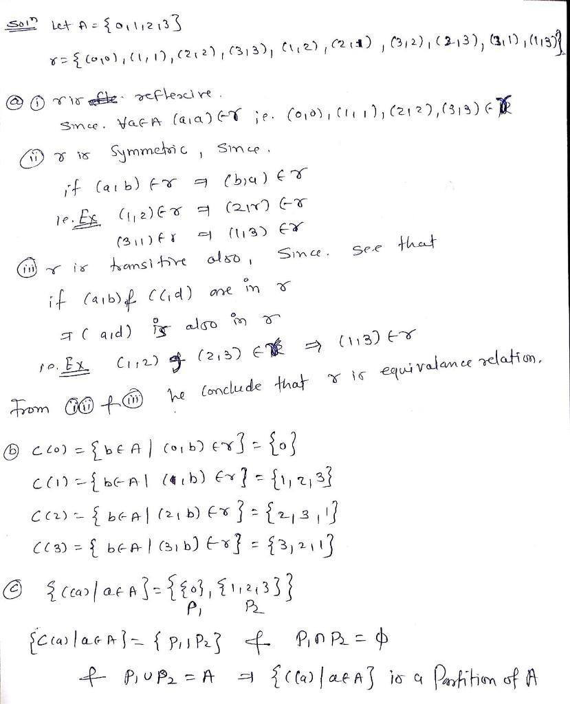 Solved 10. Building on Exercise 6.3.4.7: (a) Prove that | Chegg.com