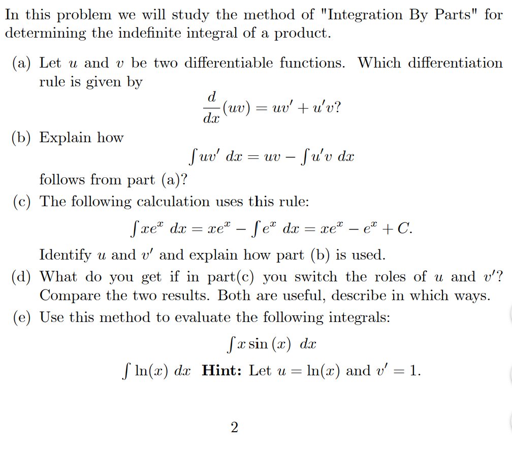 Solved = In this problem we will study the method of | Chegg.com
