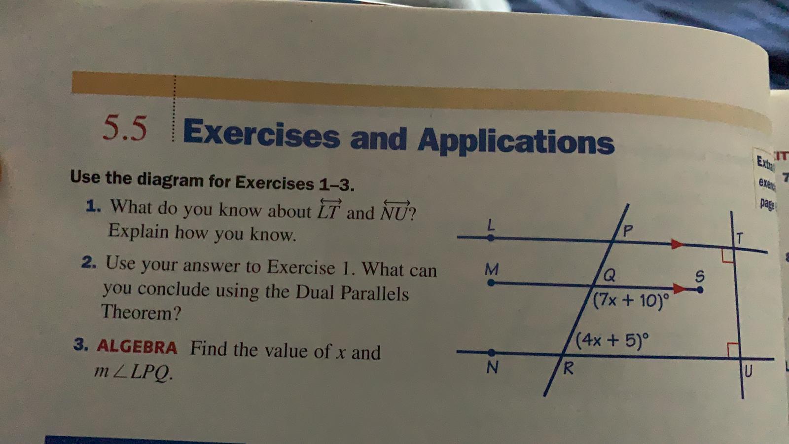 Solved 5.5 Exercises and Applications exelle page Р Use the | Chegg.com