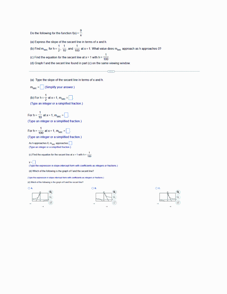 Solved Find the average rate of change of a function, and | Chegg.com