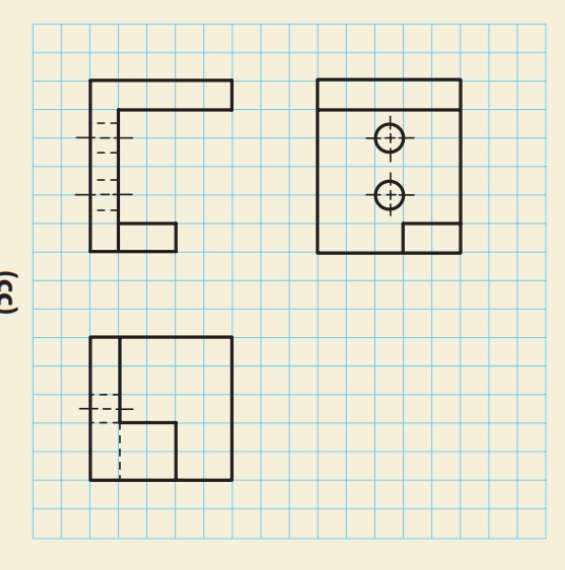 Solved Scale and copy the drawings shown in Figure P12.2, | Chegg.com