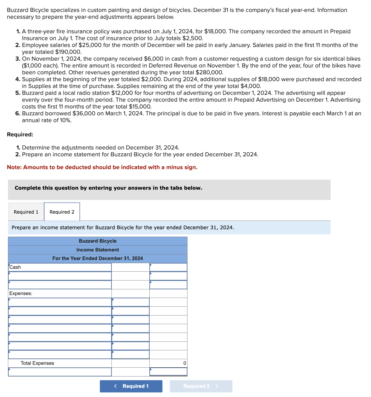 Solved Buzzard Bicycle specializes in custom painting and | Chegg.com