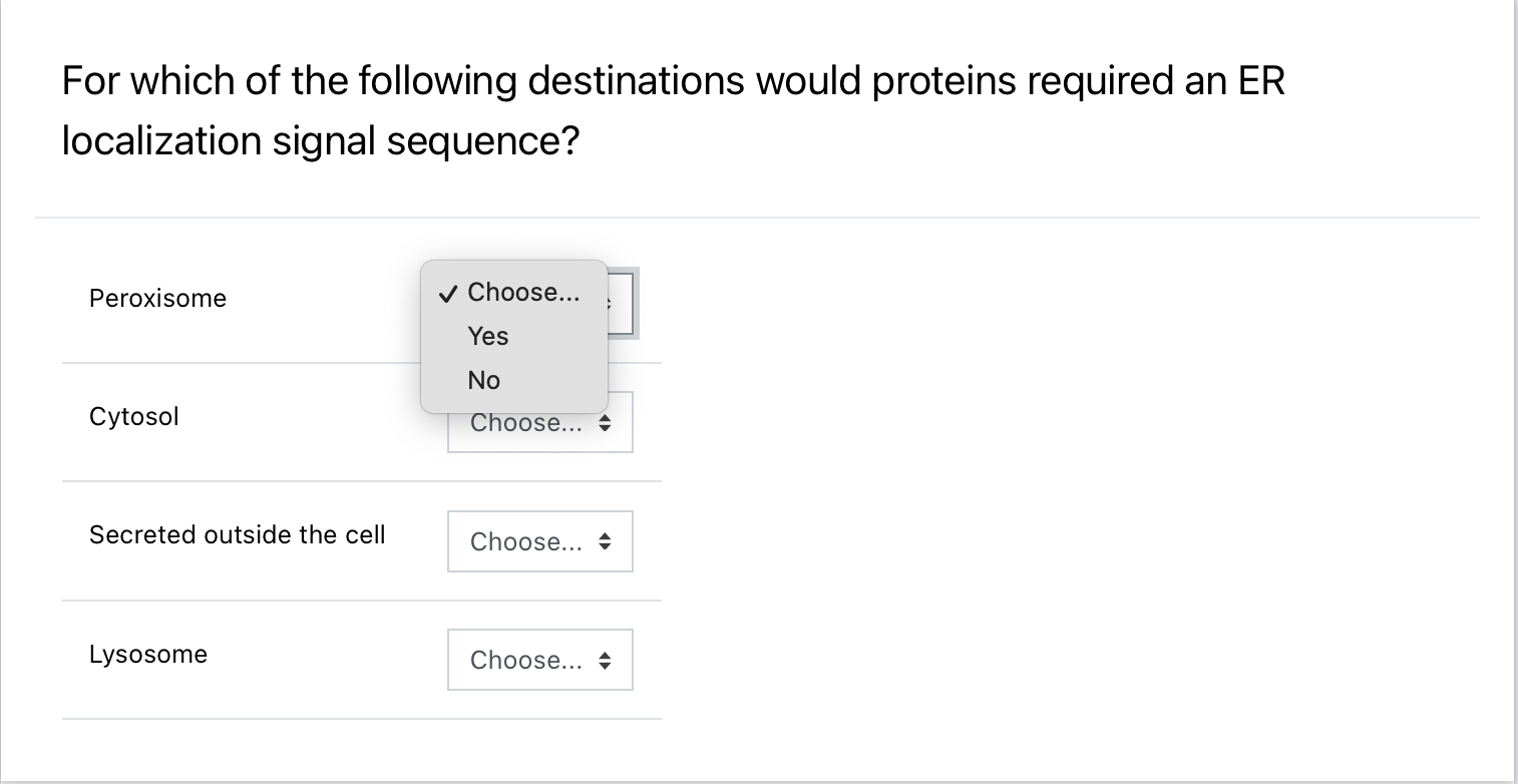 Solved For which of the following destinations would | Chegg.com