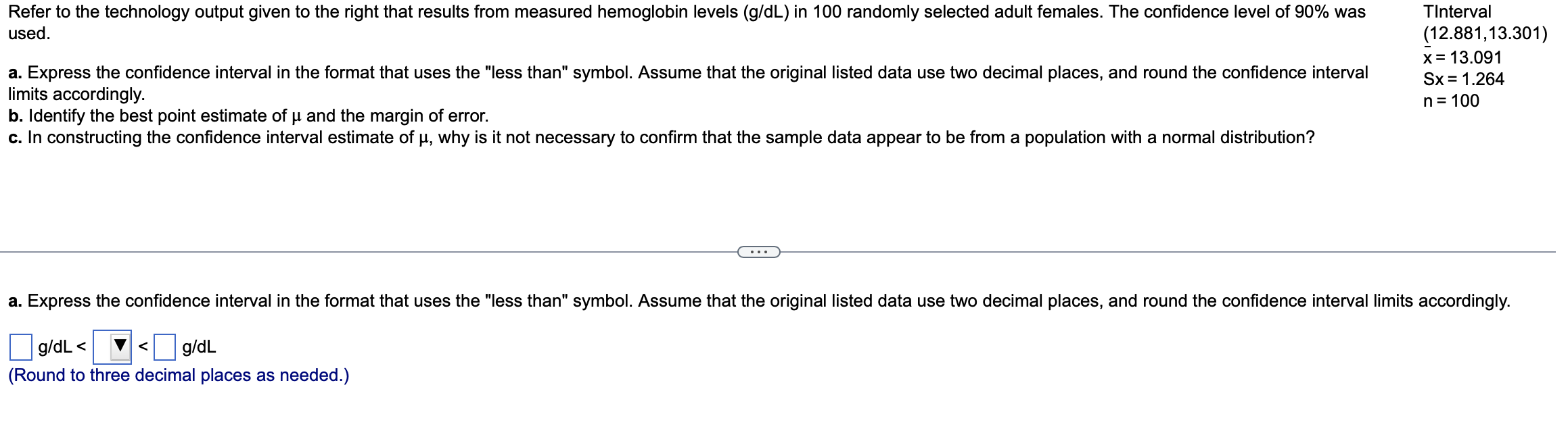 Solved Refer to the technology output given to the right | Chegg.com