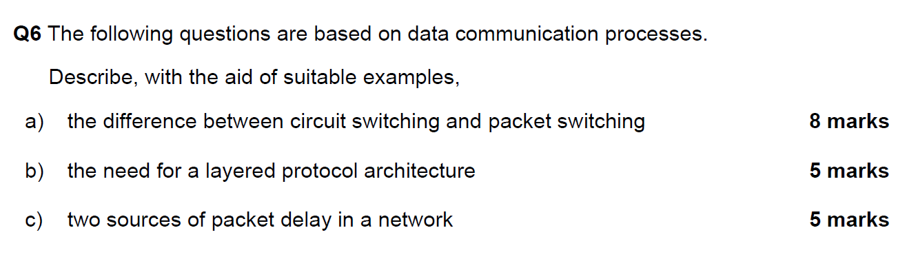 Solved Q6 The following questions are based on data | Chegg.com