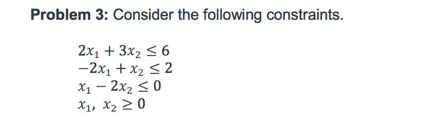 Solved If the objective function is given as: 𝑍 = X1 + X2. | Chegg.com
