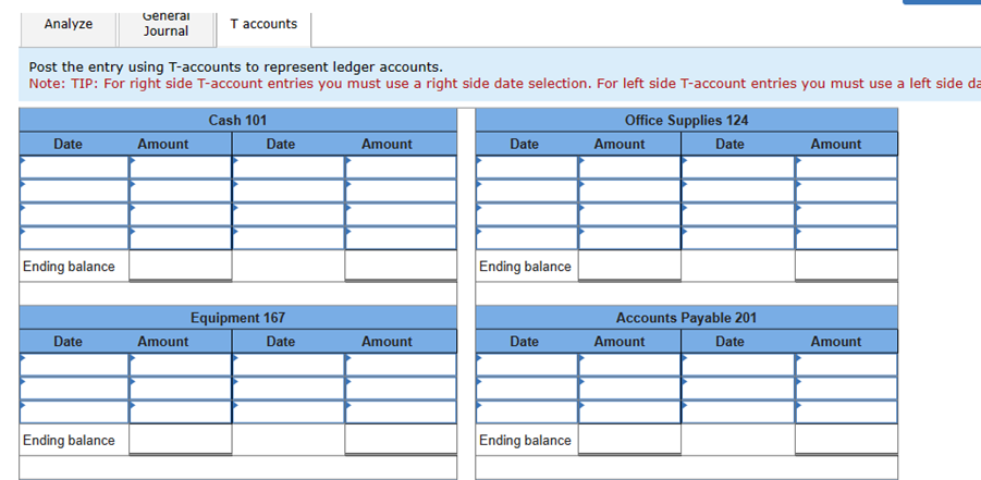 Solved For each transaction, (1) analyze the transaction | Chegg.com