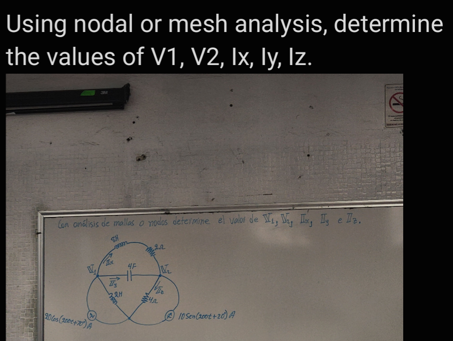 Solved Using nodal or mesh analysis, determine the values of | Chegg.com