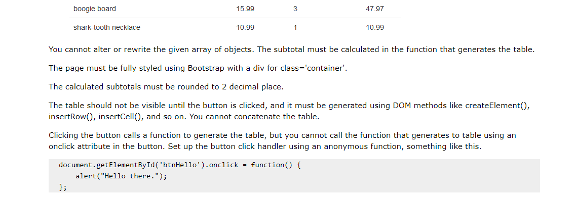 Solved Check out the DOM notes carefully before going after | Chegg.com