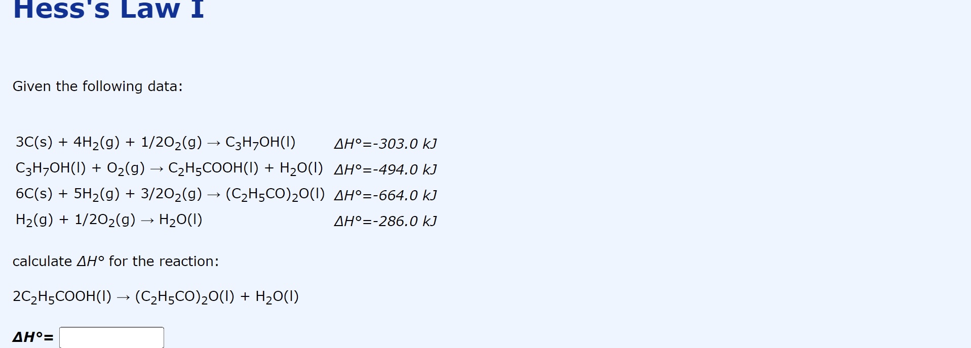 Solved Given the following data: 3C(s)+4H2( g)+1/2O2( | Chegg.com