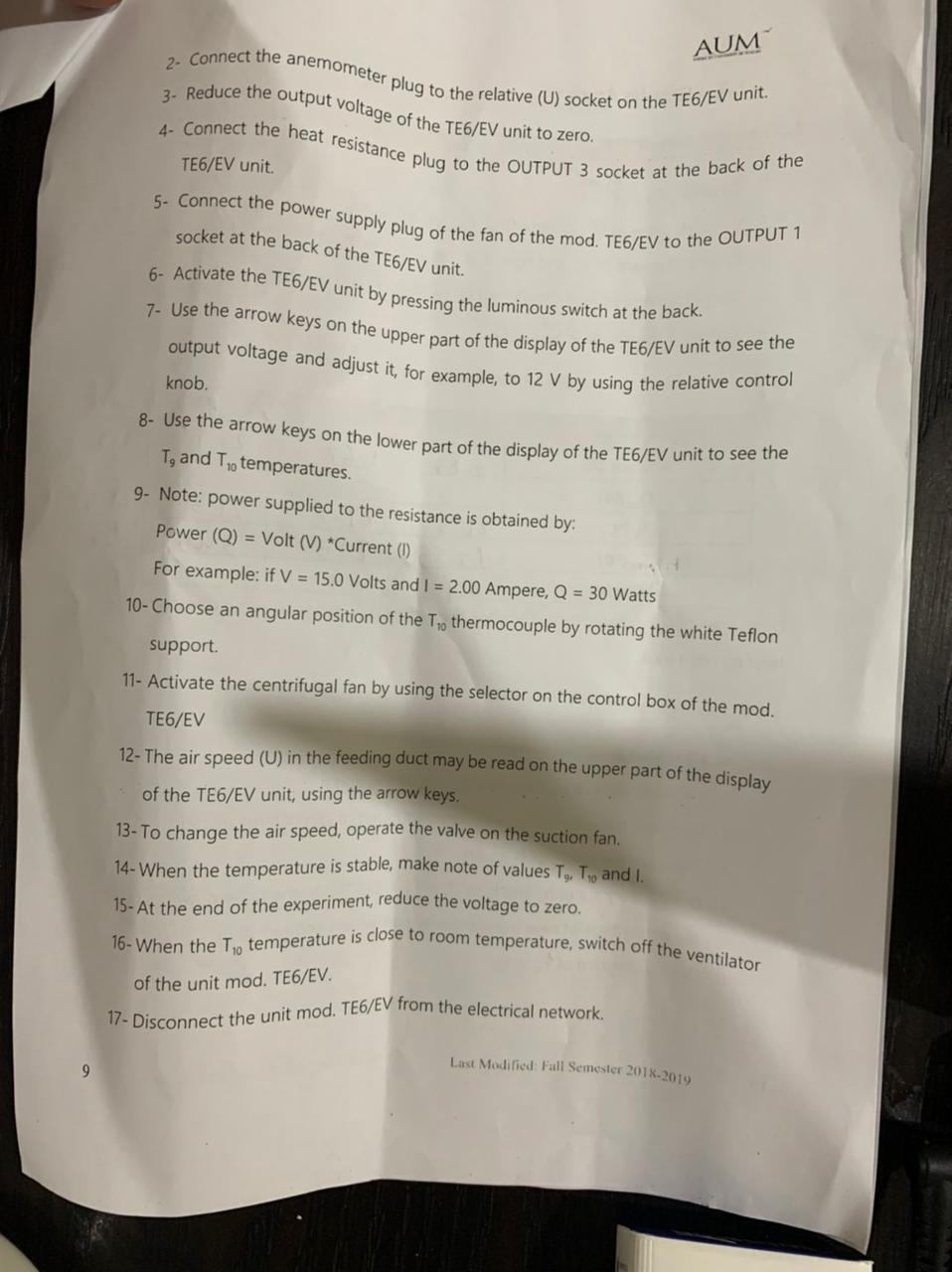 Solved Experiment 1 : combined convection - radition I want | Chegg.com