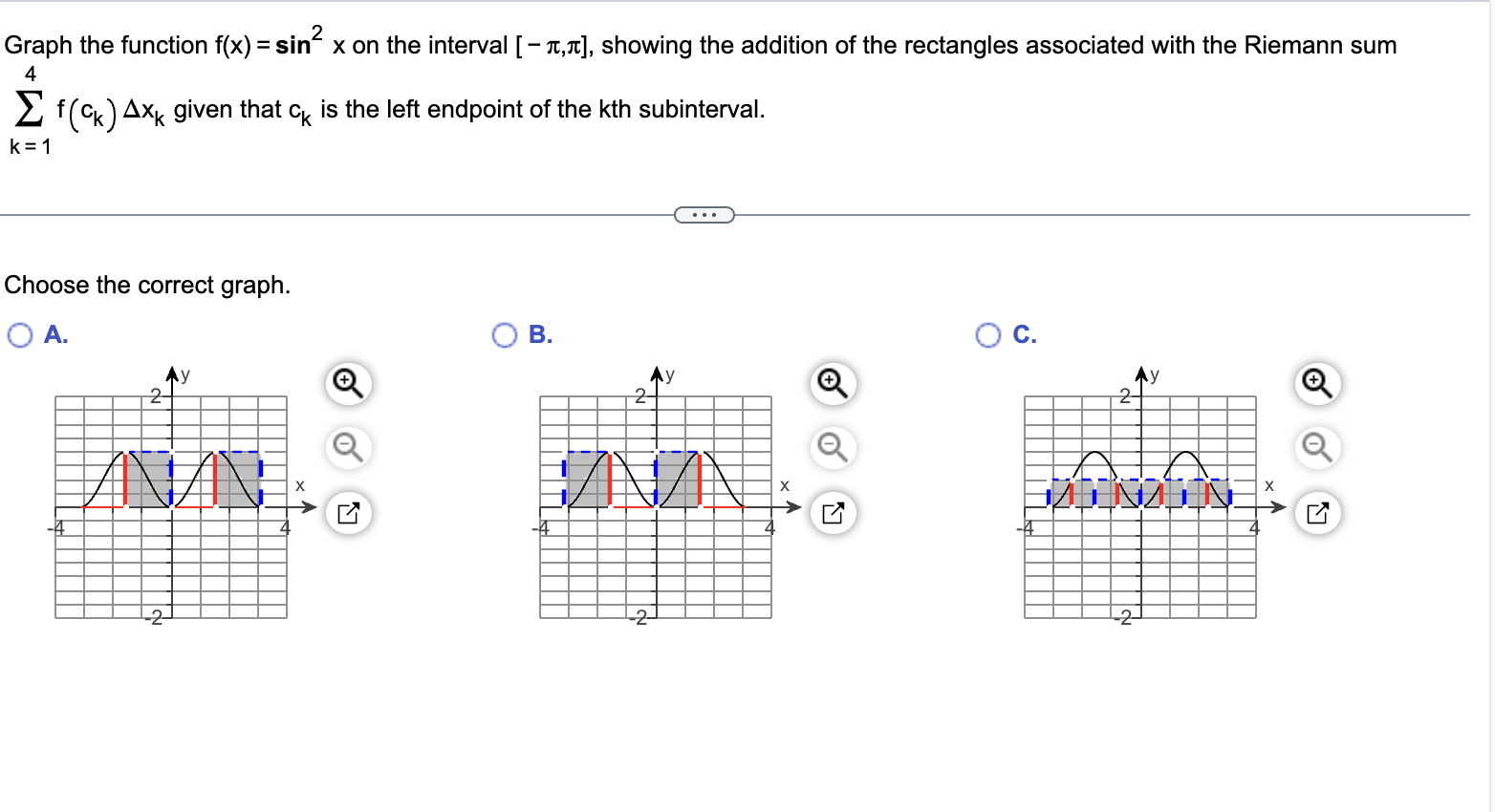 Solved Graph the function f(x)=sin2x on the interval [−π,π], | Chegg.com