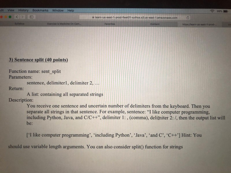 Solved dit View History Bookmarks Window Help 99% | Chegg.com