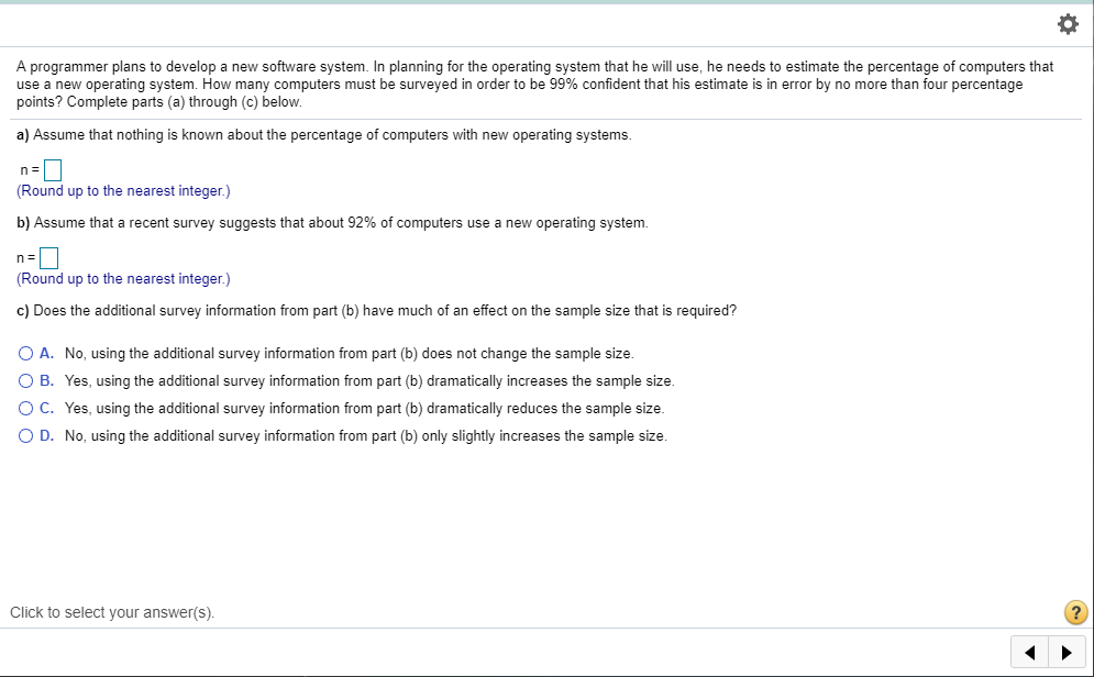 Solved A programmer plans to develop a new software system. | Chegg.com
