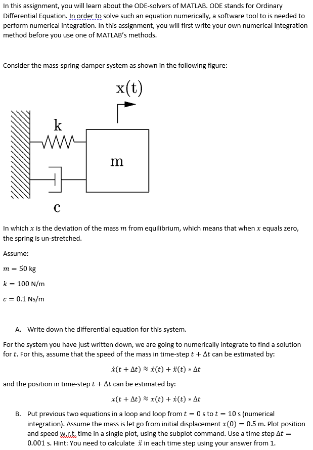 Solved In this assignment, you will learn about the | Chegg.com