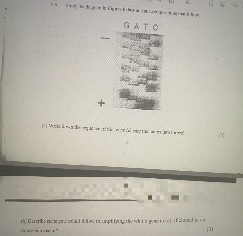 2.6 Study the diagram in Figure below and answer | Chegg.com