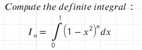 Solved Compute the definite integral | Chegg.com