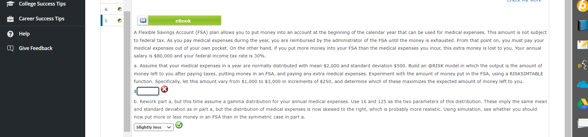 [Solved]: salary is ( $ 80,000 ) and your federal incom