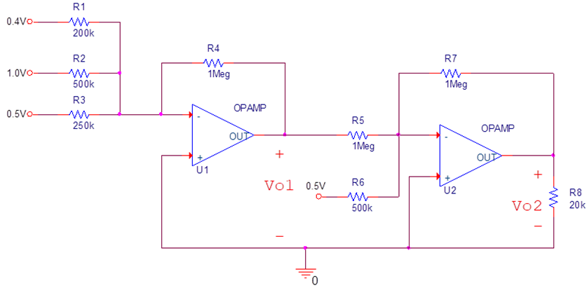 Solved Consider the following op-amp based circuit. | Chegg.com