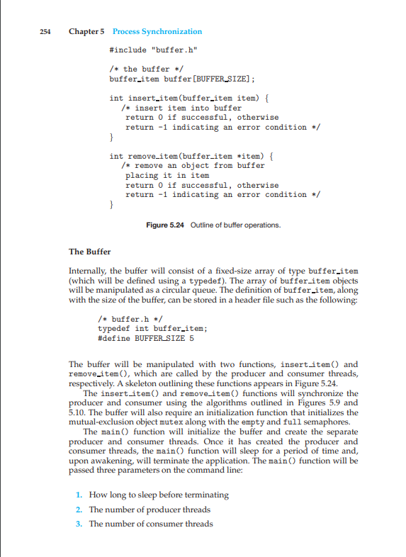 Solved Project 3— Producer Consumer Problem In Section