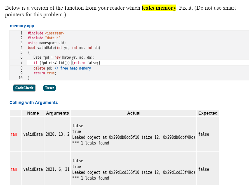 Solved Below is a version of a function from your reader | Chegg.com