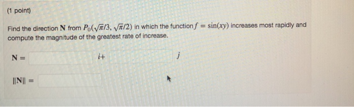 Solved Hw6: Problem 7 Previous Problem List Next (1 point) | Chegg.com