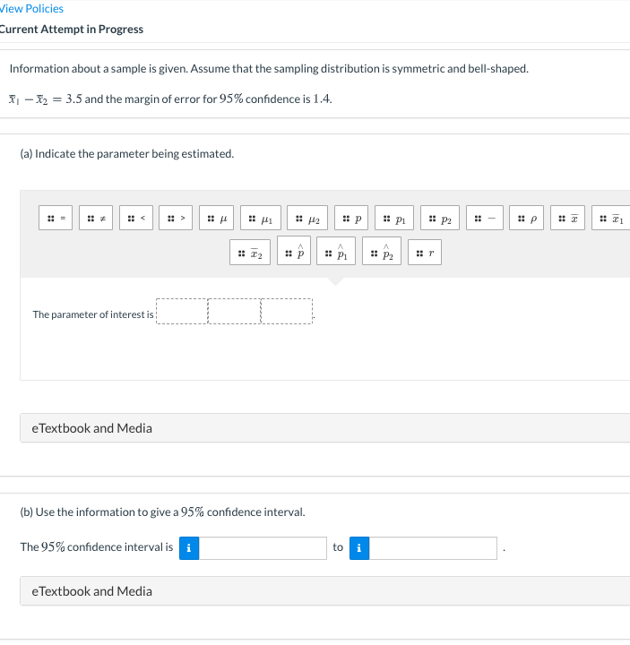 Solved Wiew Policies Current Attempt in Progress Information | Chegg.com