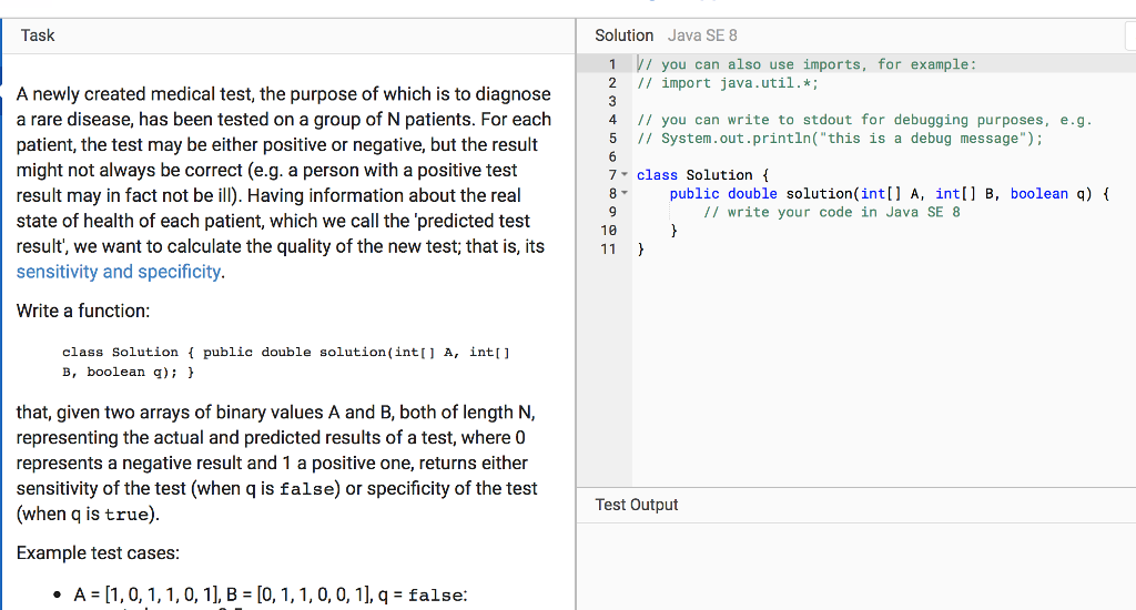 Solved Task Solution Java SE 8 1 you can also use imports, | Chegg.com