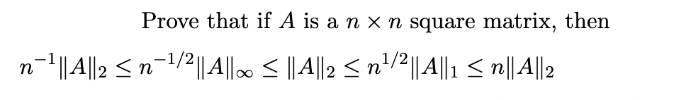 Solved Prove that if A is a n×n square matrix, then | Chegg.com