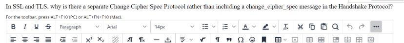 Solved In SSL and TLS, why is there a separate Change Cipher | Chegg.com