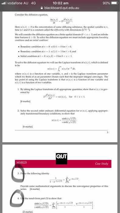 Solved 10:02 anm a blackboard.qut.edu.au l vodafone AU 4G | Chegg.com
