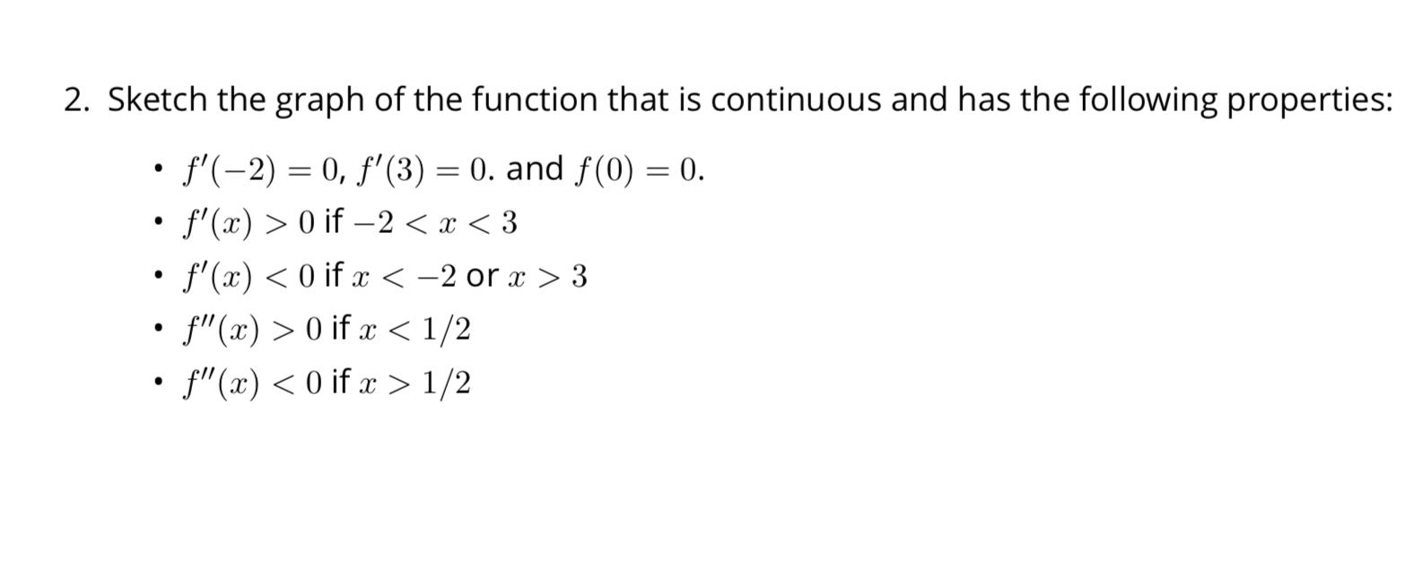 Solved 2. Sketch the graph of the function that is | Chegg.com