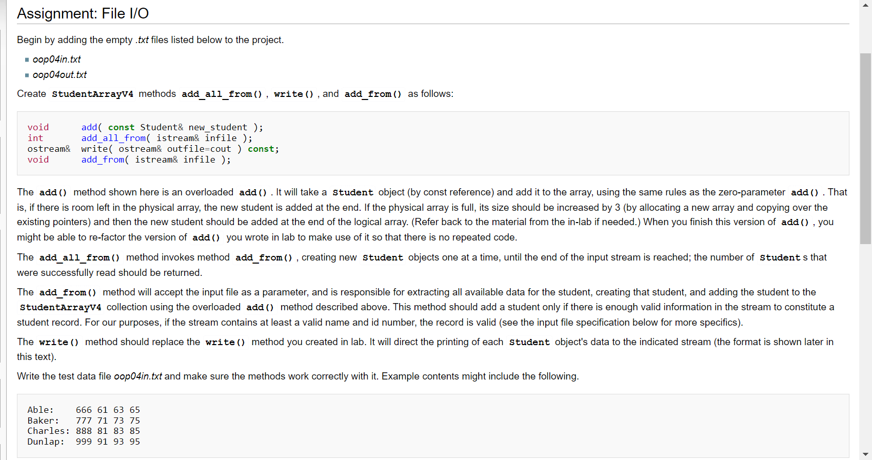 The add () method shown here is an overloaded add (). | Chegg.com