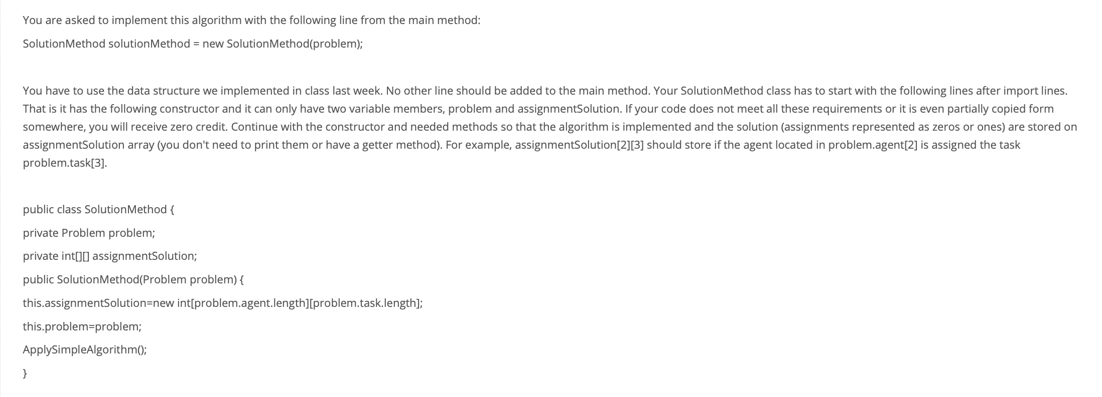 You are asked to implement this algorithm with the | Chegg.com