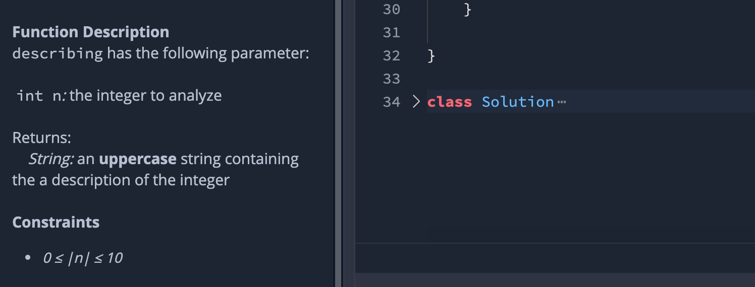 Solved 5. Numbers as Strings 16 17 18 class Result { 19 20 | Chegg.com